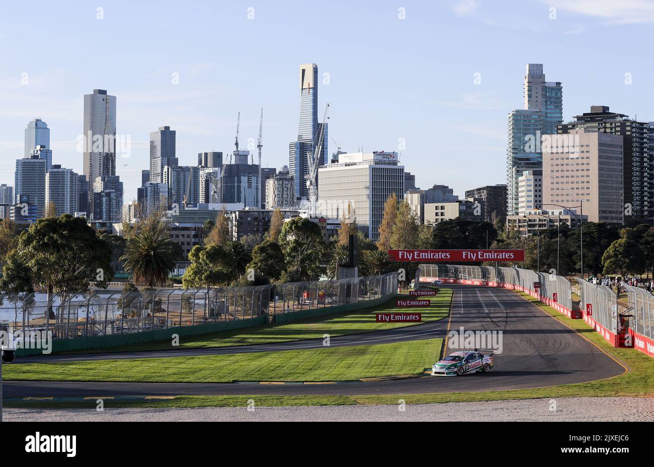 Rick Kelly of Castrol Racing seen at turn 9 during Race 1 of the Coates ...