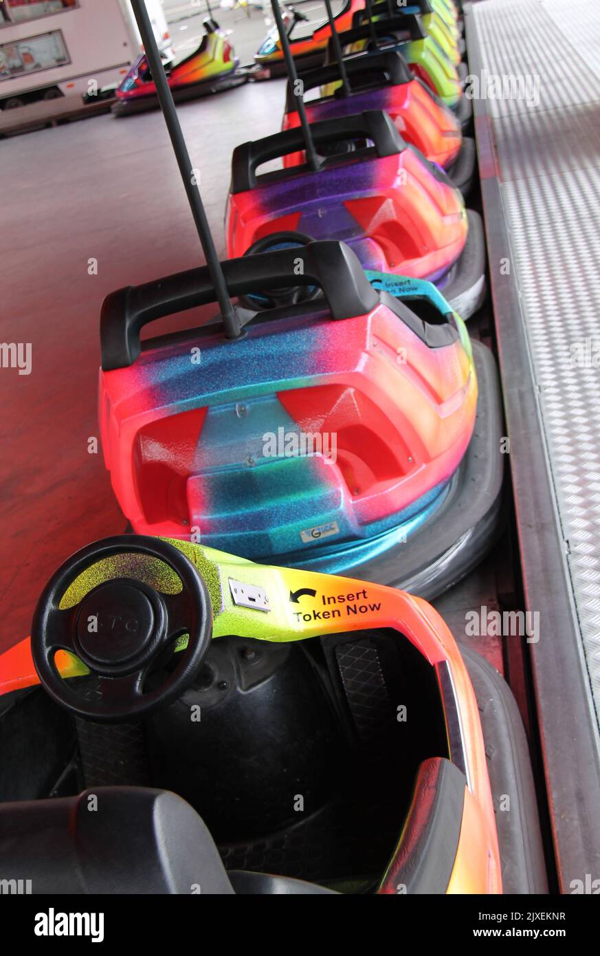 Carnival ride cars hi-res stock photography and images - Alamy