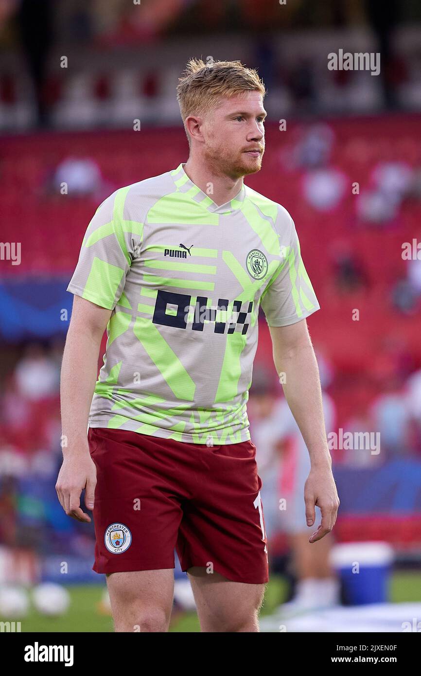 Seville, Spain. 06th Sep, 2022. Kevin De Bruyne (17) of Manchester City ...