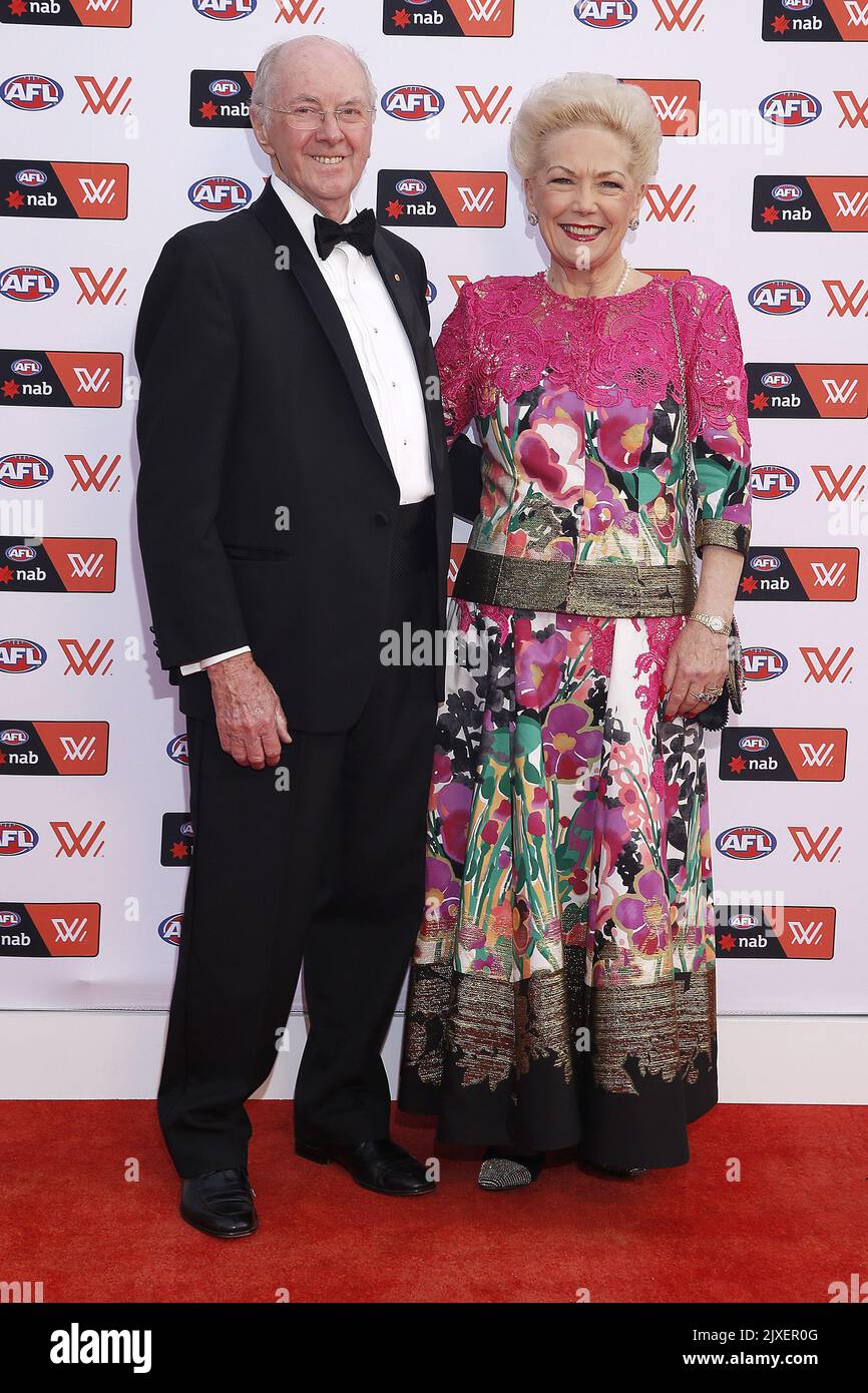 Susan Alberti and Colin North arrive for the coral carpet at the the ...