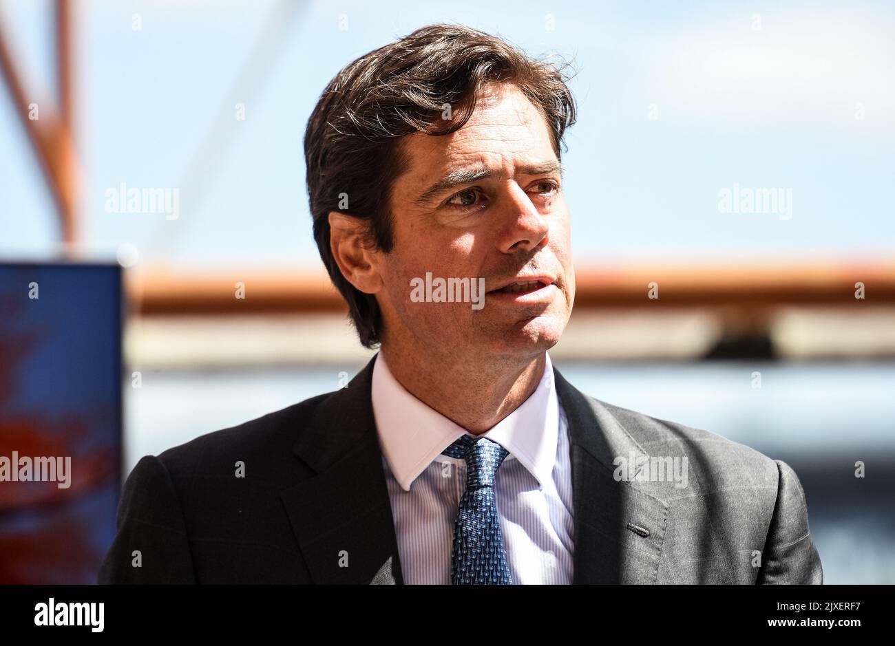 AFL CEO Gillon McLachlan is seen at the Sydney Opera House for the NSW ...