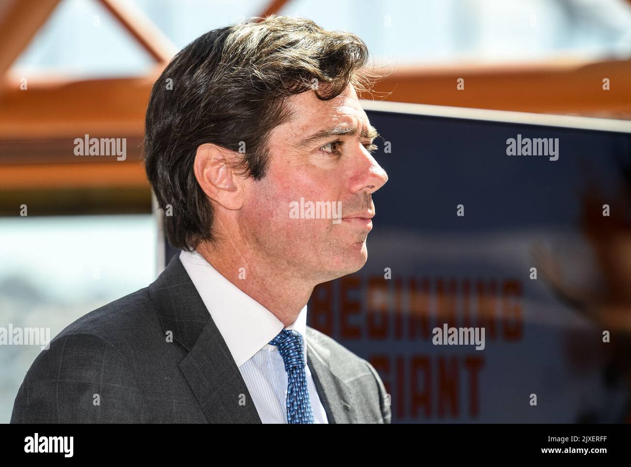 AFL CEO Gillon McLachlan is seen at the Sydney Opera House for the NSW ...