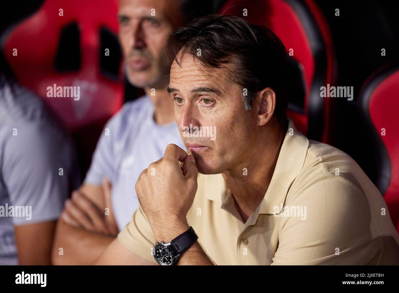 Seville, Spain. 06th Sep, 2022. Head coach Julen Lopetegui of Sevilla ...