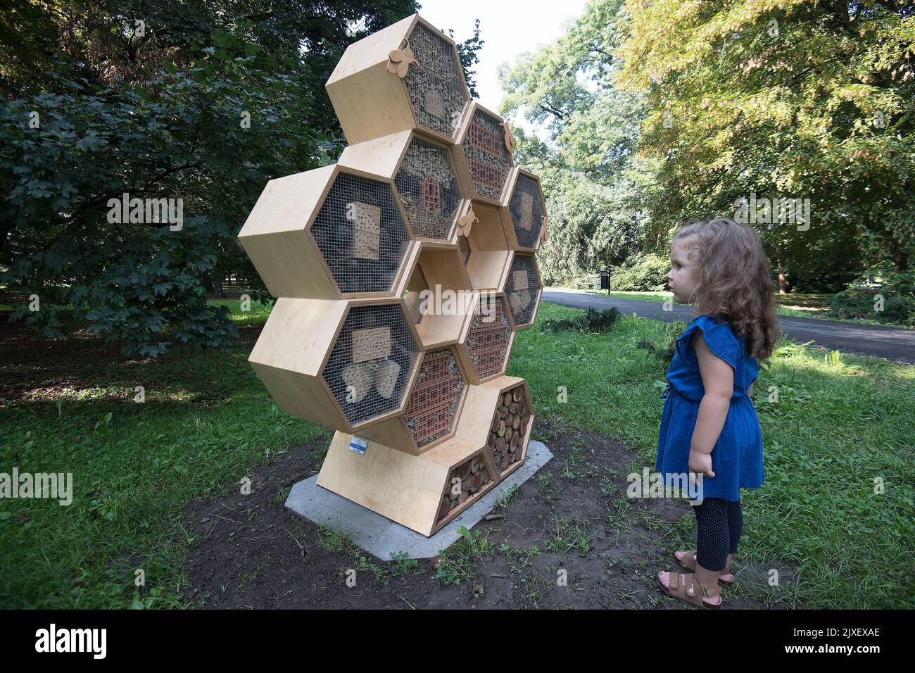 The hotel for insects was opened in Cakovec, Croatia on September 7 ...