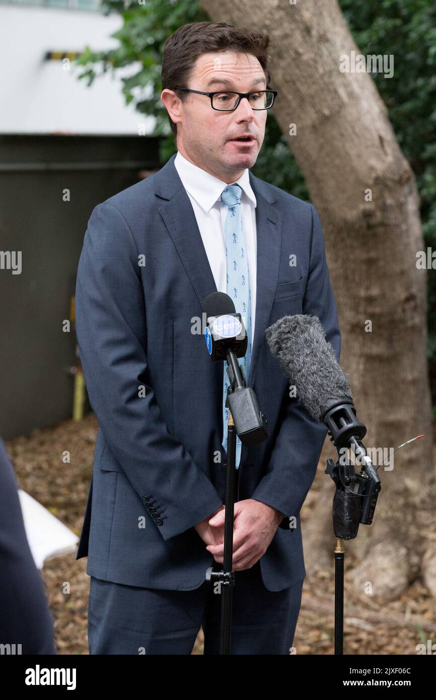 Federal Minister for Agriculture and Water Resources David Littleproud ...