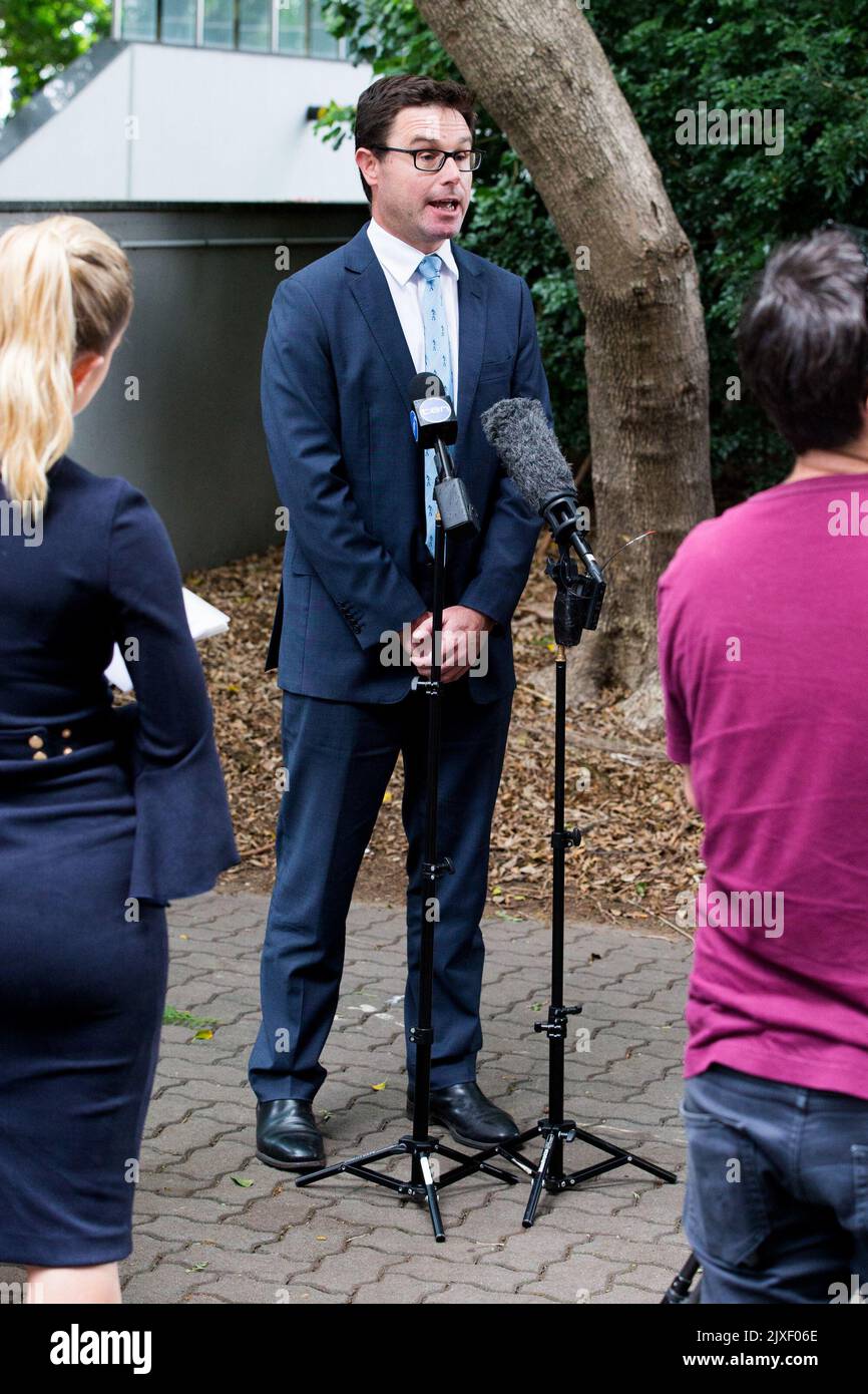 Federal Minister for Agriculture and Water Resources David Littleproud ...