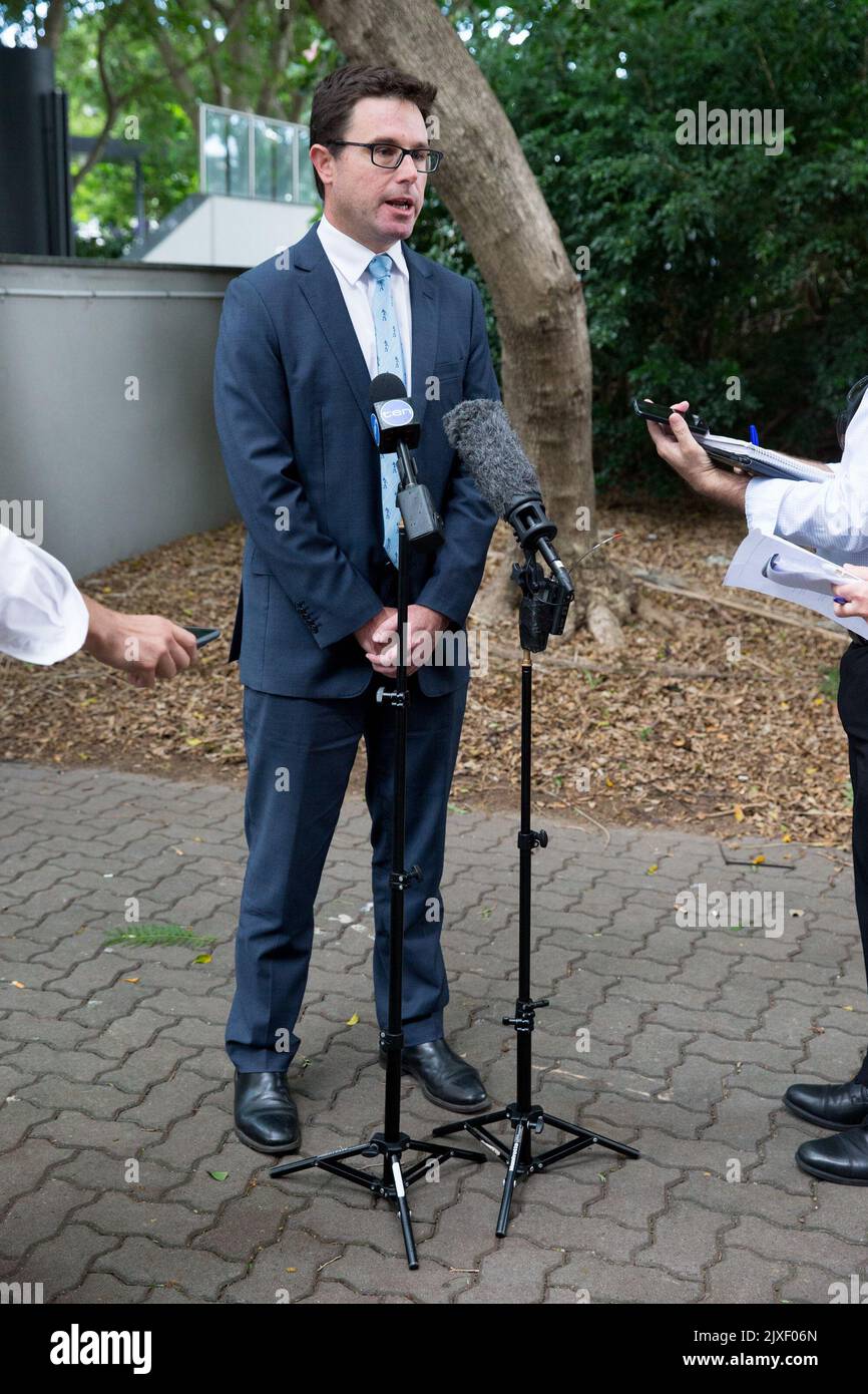 Federal Minister for Agriculture and Water Resources David Littleproud ...