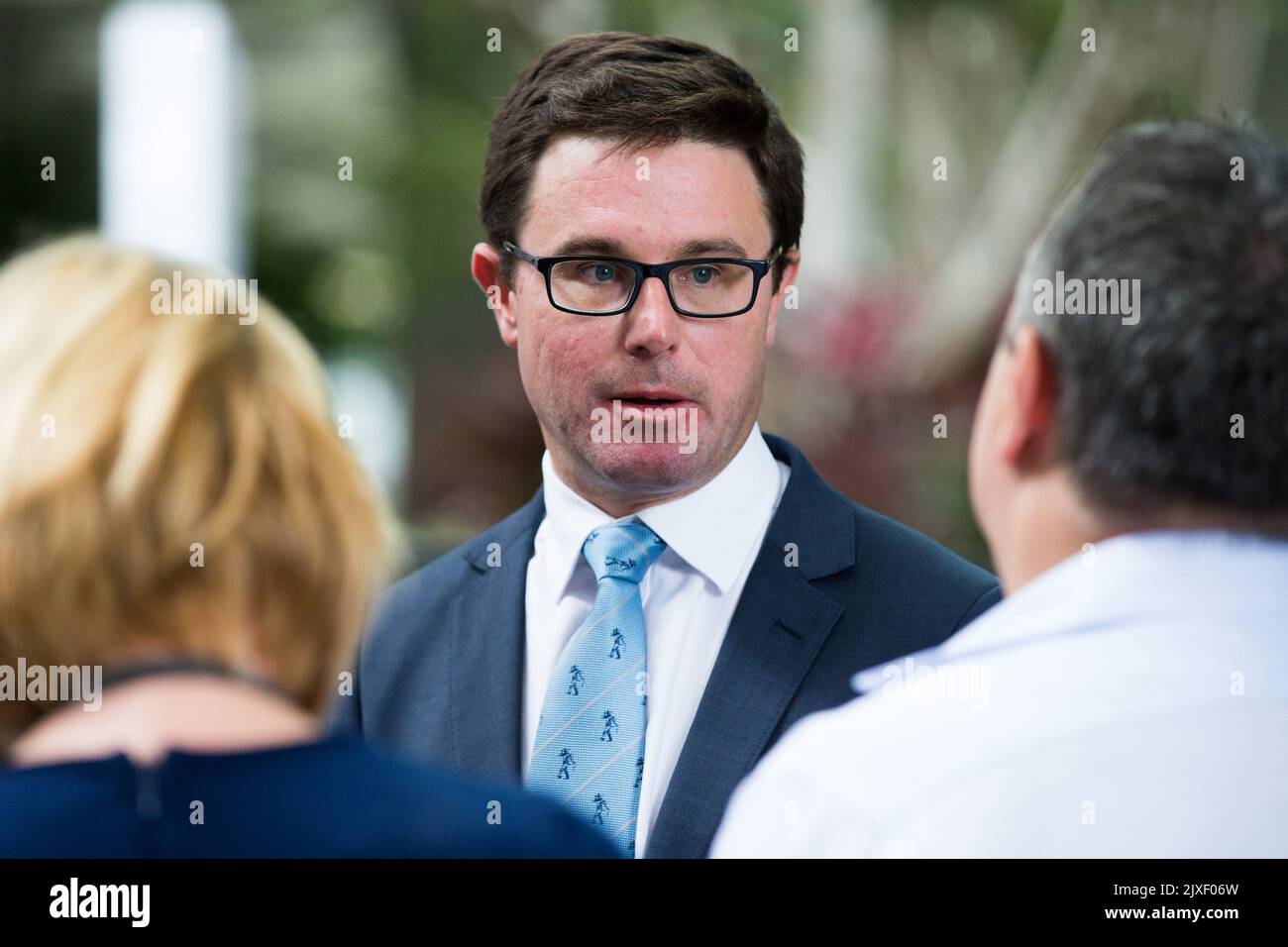 Federal Minister for Agriculture and Water Resources David Littleproud ...