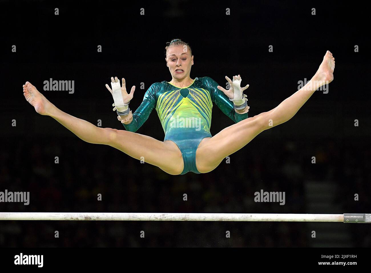 Georgia-Rose Brown of Australia during beam routine during the Artistic ...