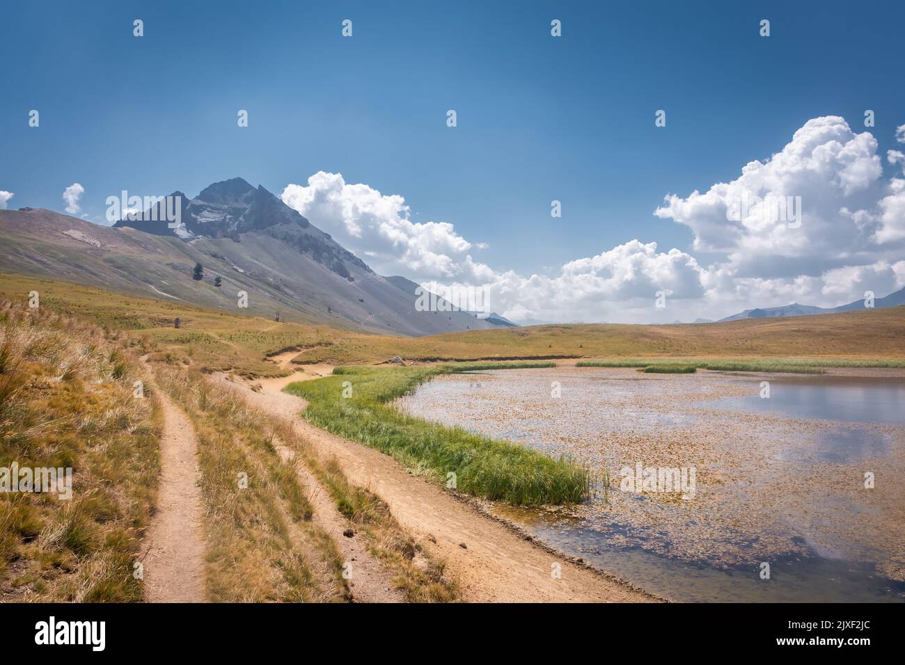 Thures Lake in the valley of Mount Thabor, France Stock Photo - Alamy
