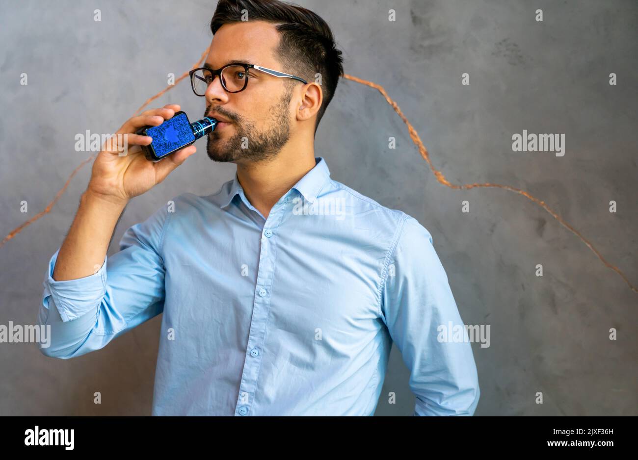 Smoking and vaping may be unhealthy and addictive and pose health risk ...