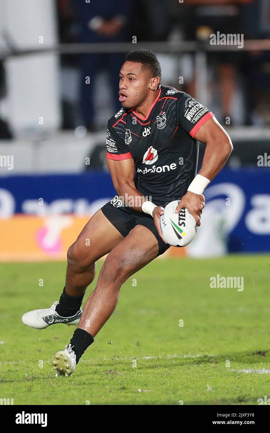David Fusitu'a of the Warriors during the Round 5 NRL match between the ...