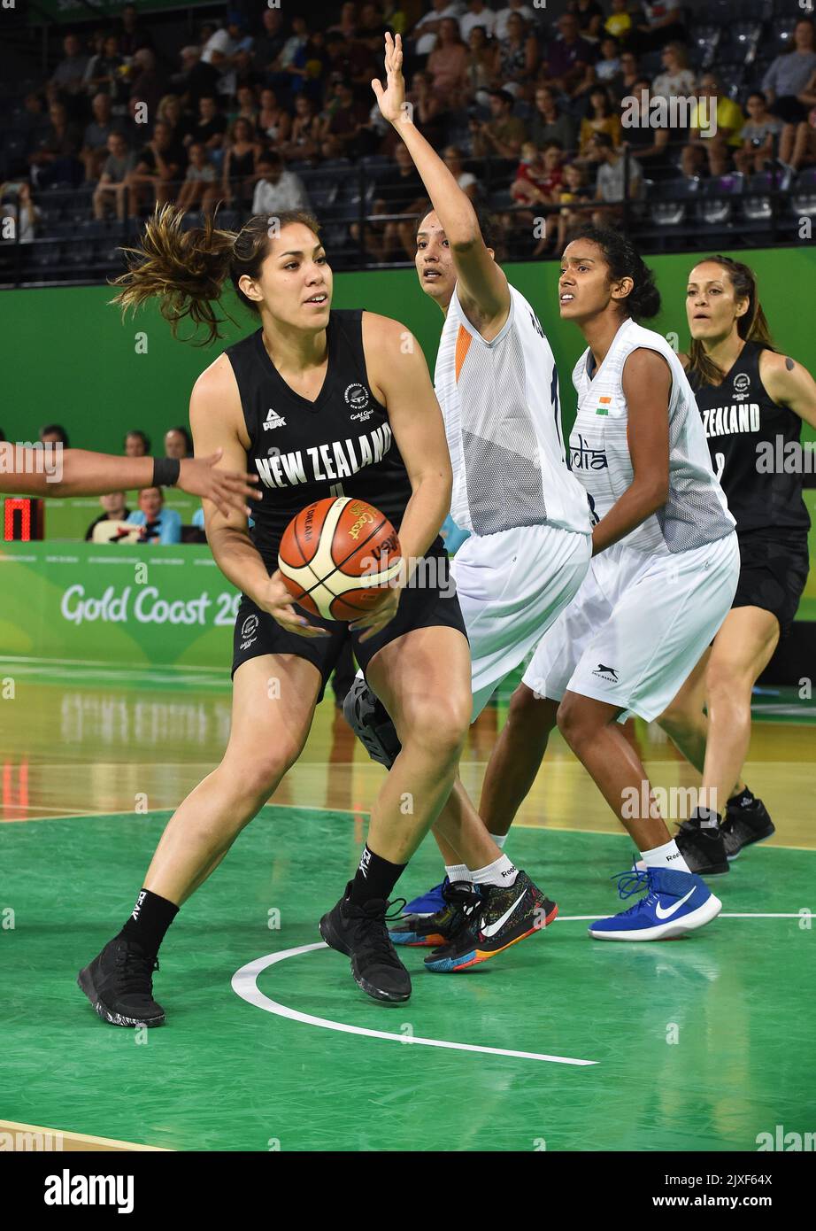 New Zealand's Kalani Purcell during the Women's Preliminary Round Pool ...