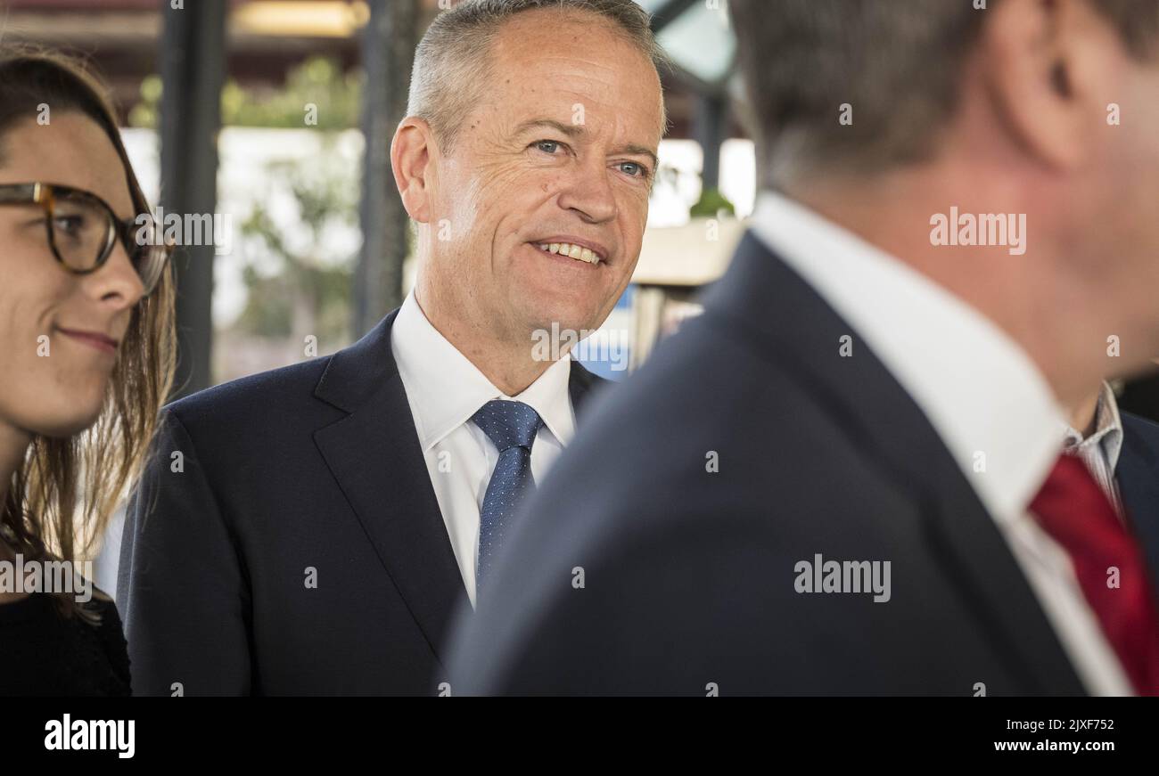 Leader of the Opposition Bill Shorten is seen during a visit to the ...