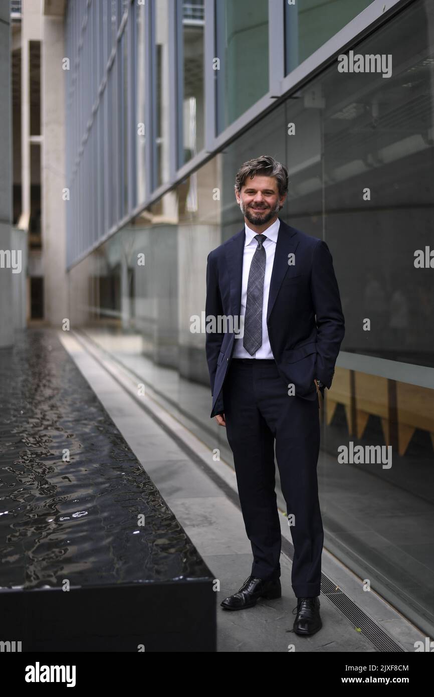 Incoming Director of the National Gallery of Australia Nick Mitzevich ...