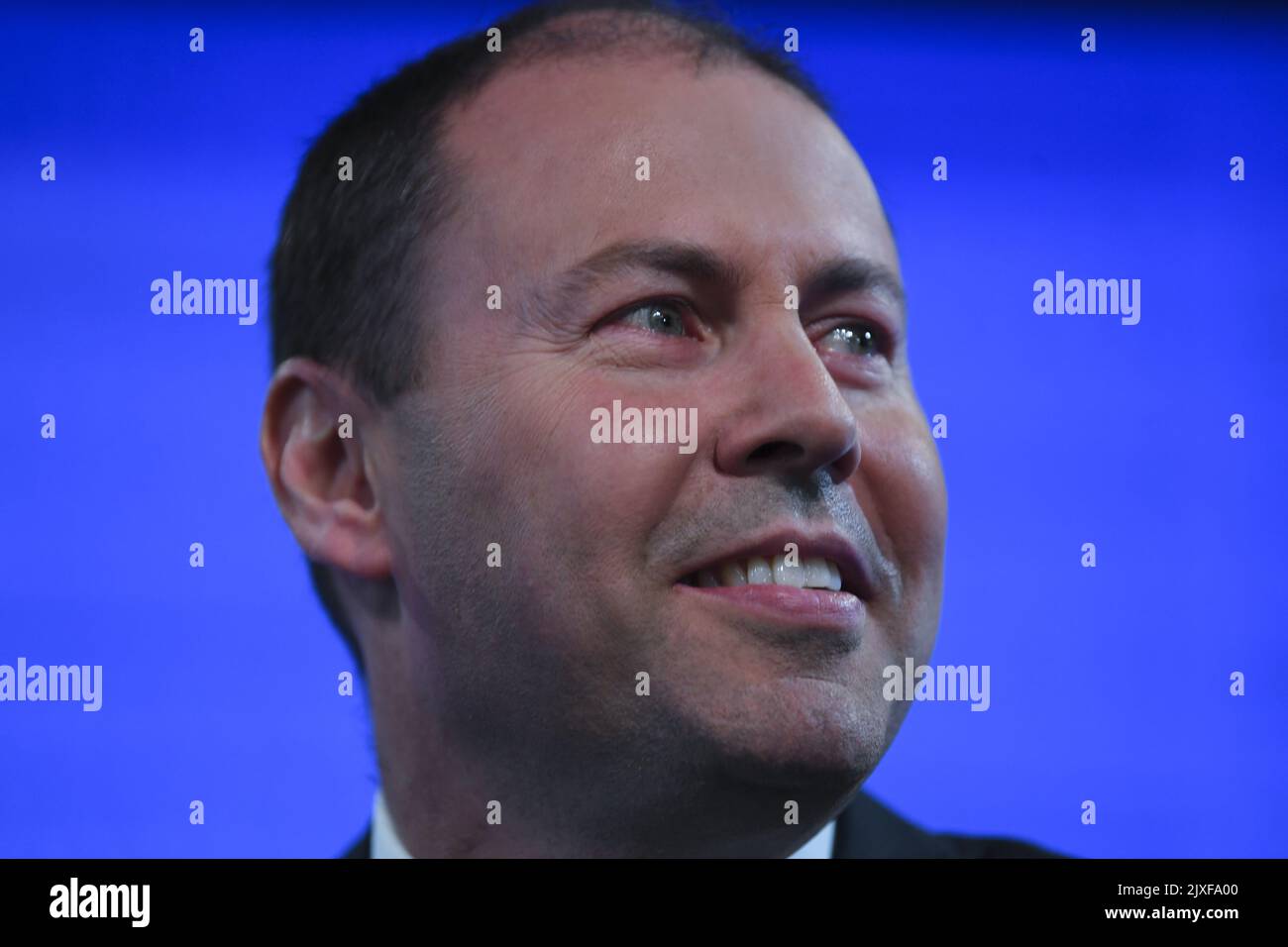 Australian Energy Minister Josh Frydenberg delivers his address to the ...