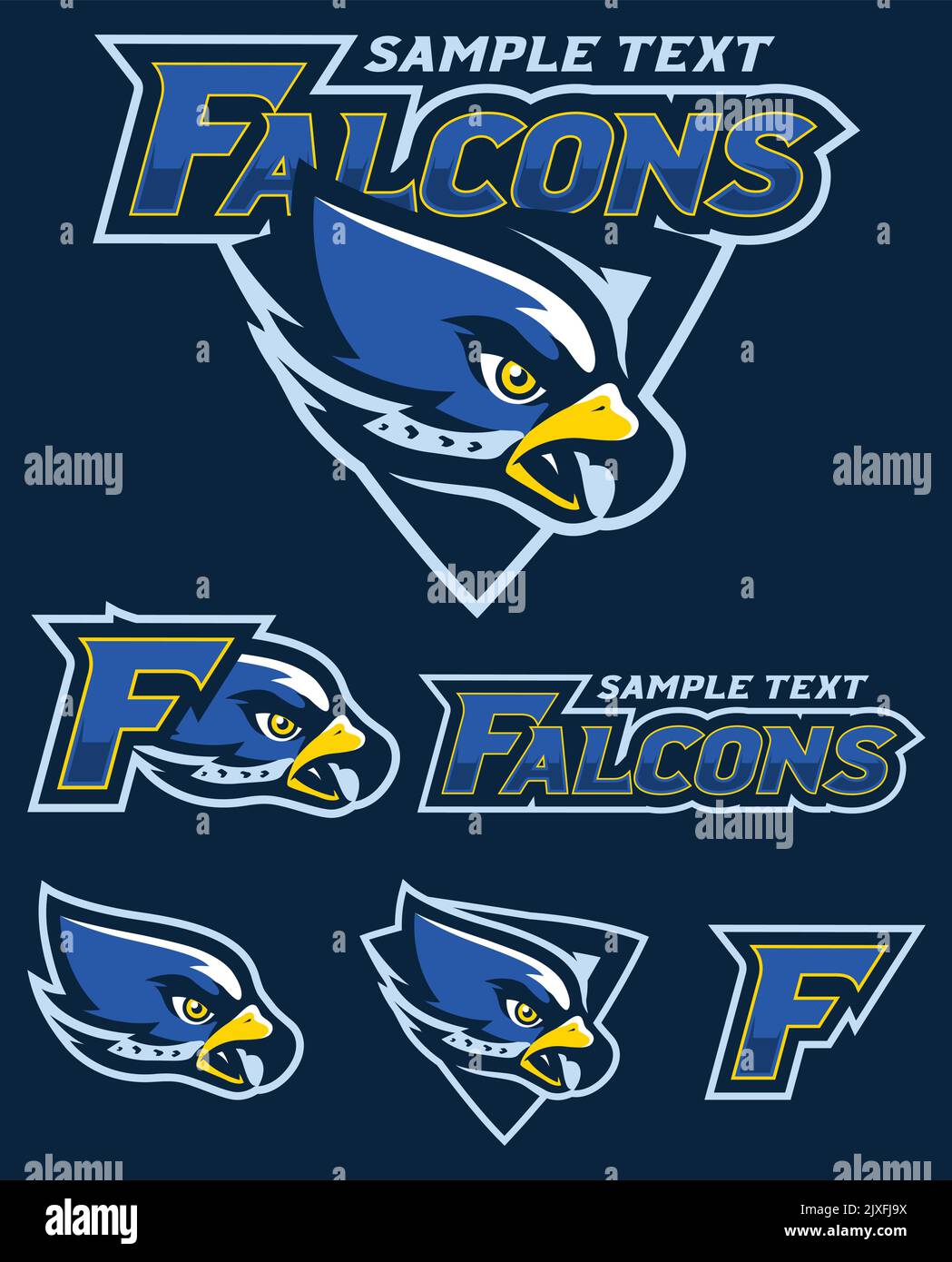 Falcon mascot hi-res stock photography and images - Alamy