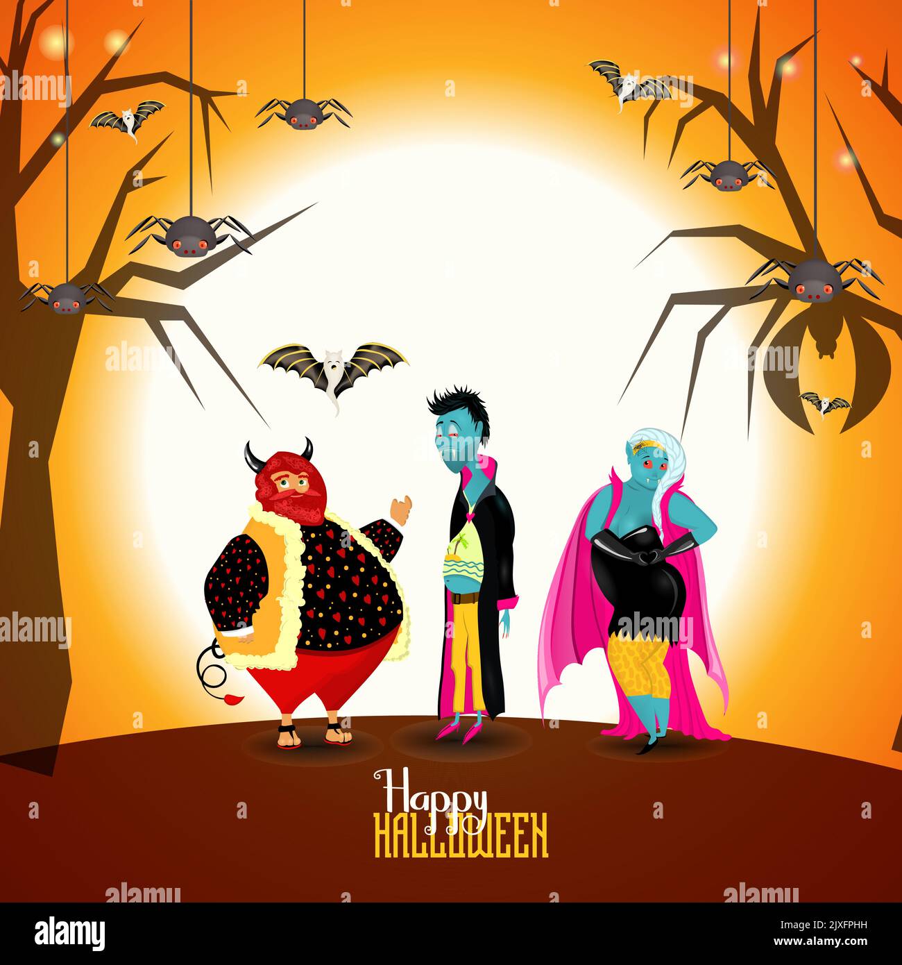 Vampires poster Stock Vector Images - Alamy