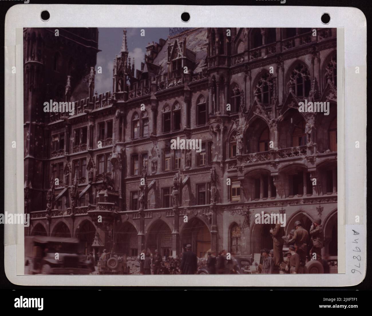 Munich, Birthplace Of The Nazi Party. The Munich City Hall Which Now ...