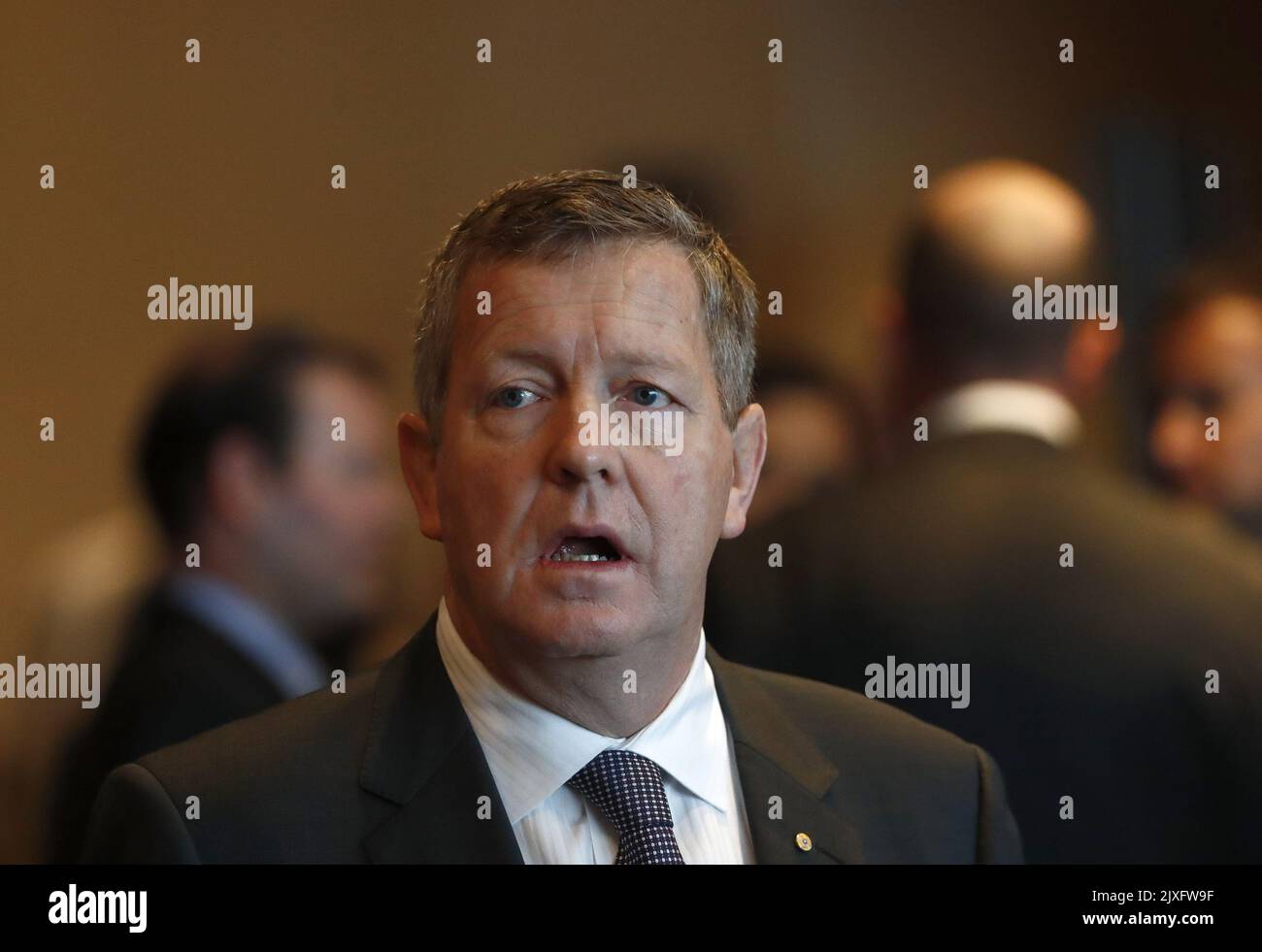 AOC Chief Executive Officer Matt Carroll arrives to the Australian ...