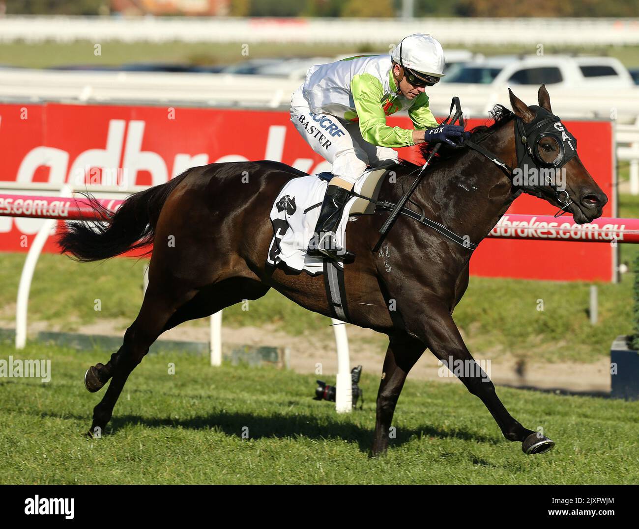 Jockey Stephen Baster rides Let Me Sleep On It to claim victory in race ...