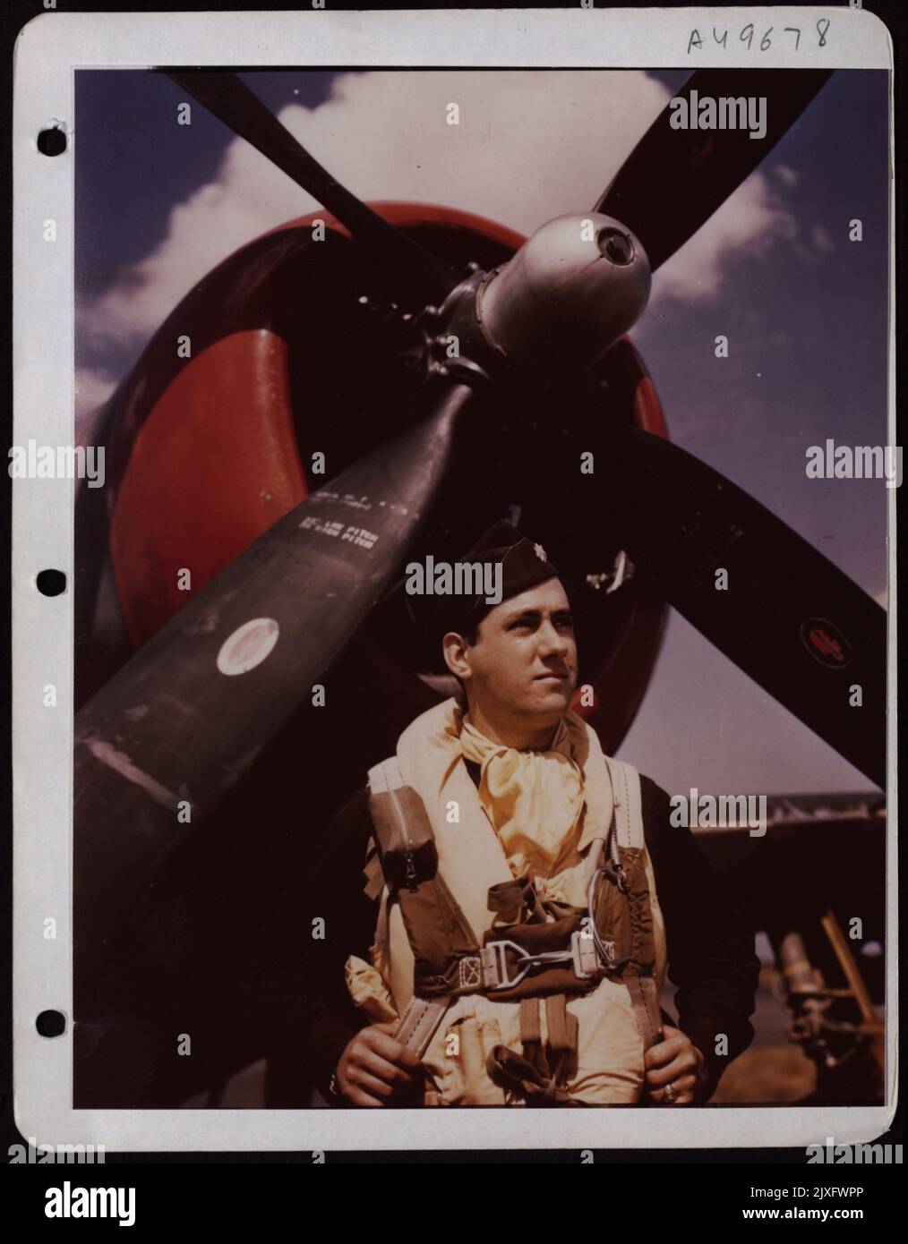 Col. David Schilling Of Traverse, Michigan, Co Of 56Th Fighter Group Of ...