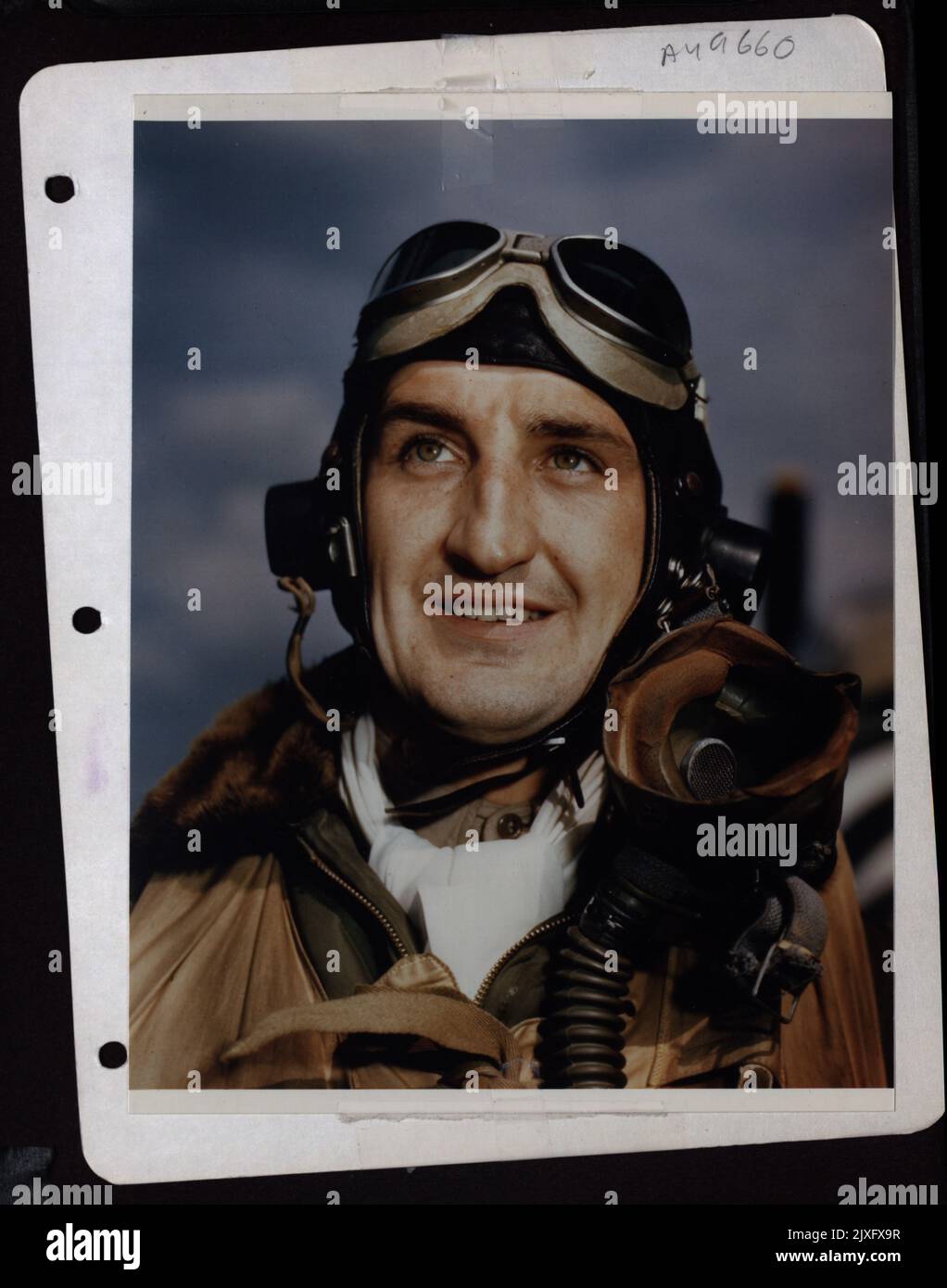 Lt. Col. Francis S. Gabreski, Leading Ace Of The 8Th Air Force. P-47 ...