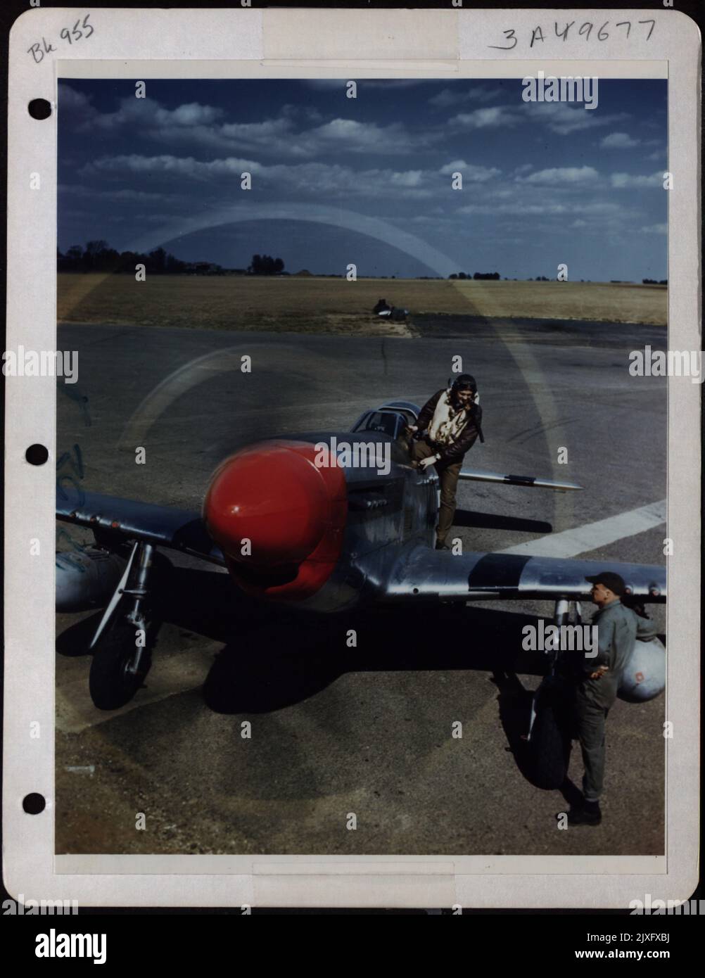 Lt. William Groseclose Of Pierre, South Dakota, Pilot Standing On The ...
