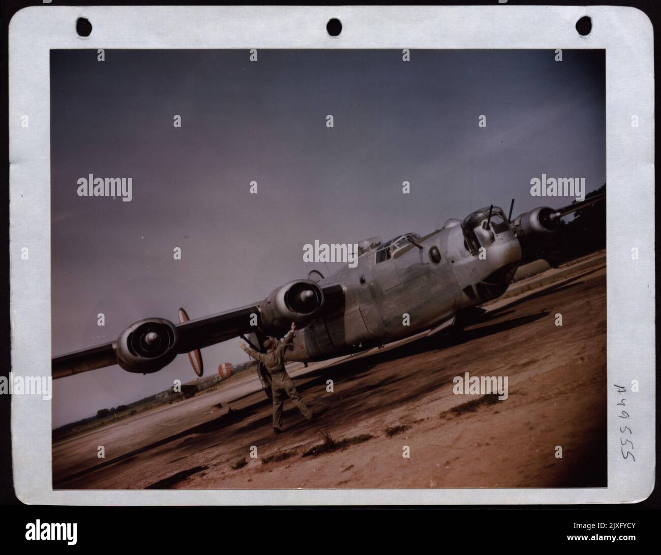 England....The Crew Chief Gives The Signal To Cut The Engines On A ...