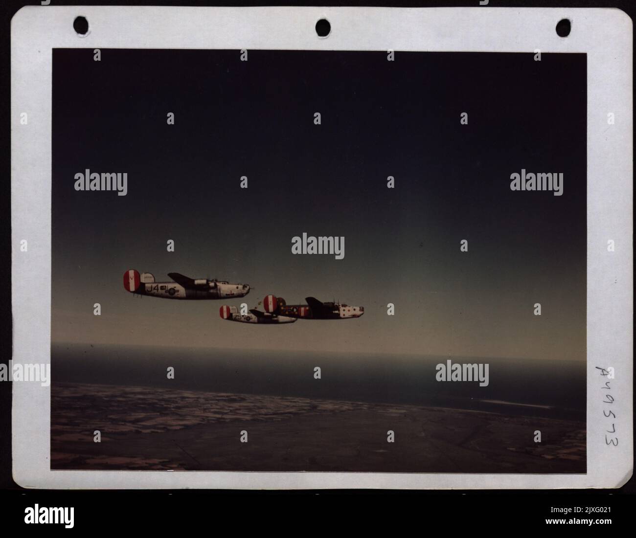 The Leader Plane Is Dressed Up In Polka Dots To Help Pilots Identify ...