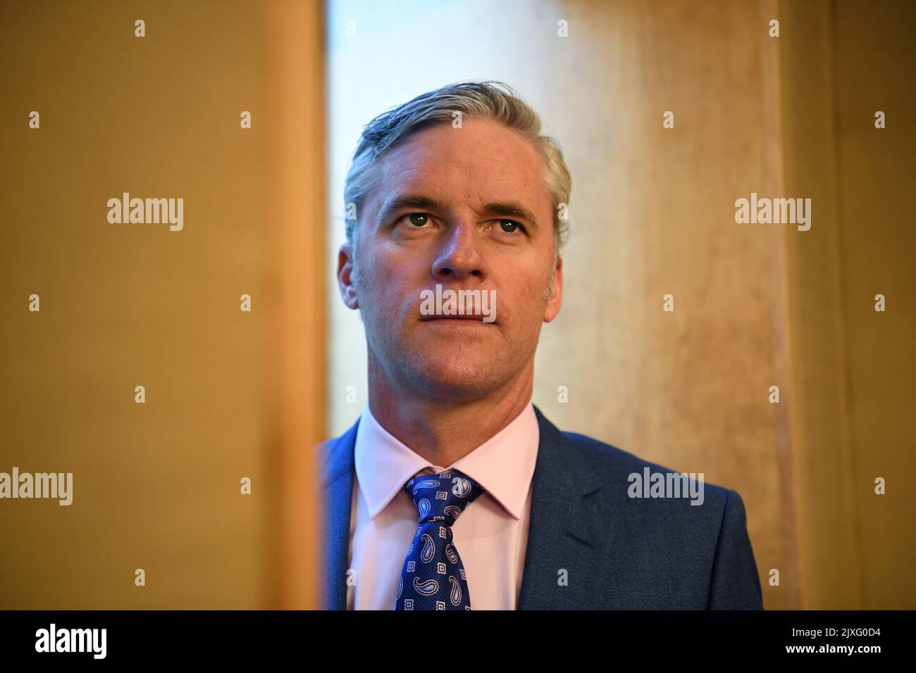 Thredbo landslide survivor Stuart Diver poses for a photograph before ...