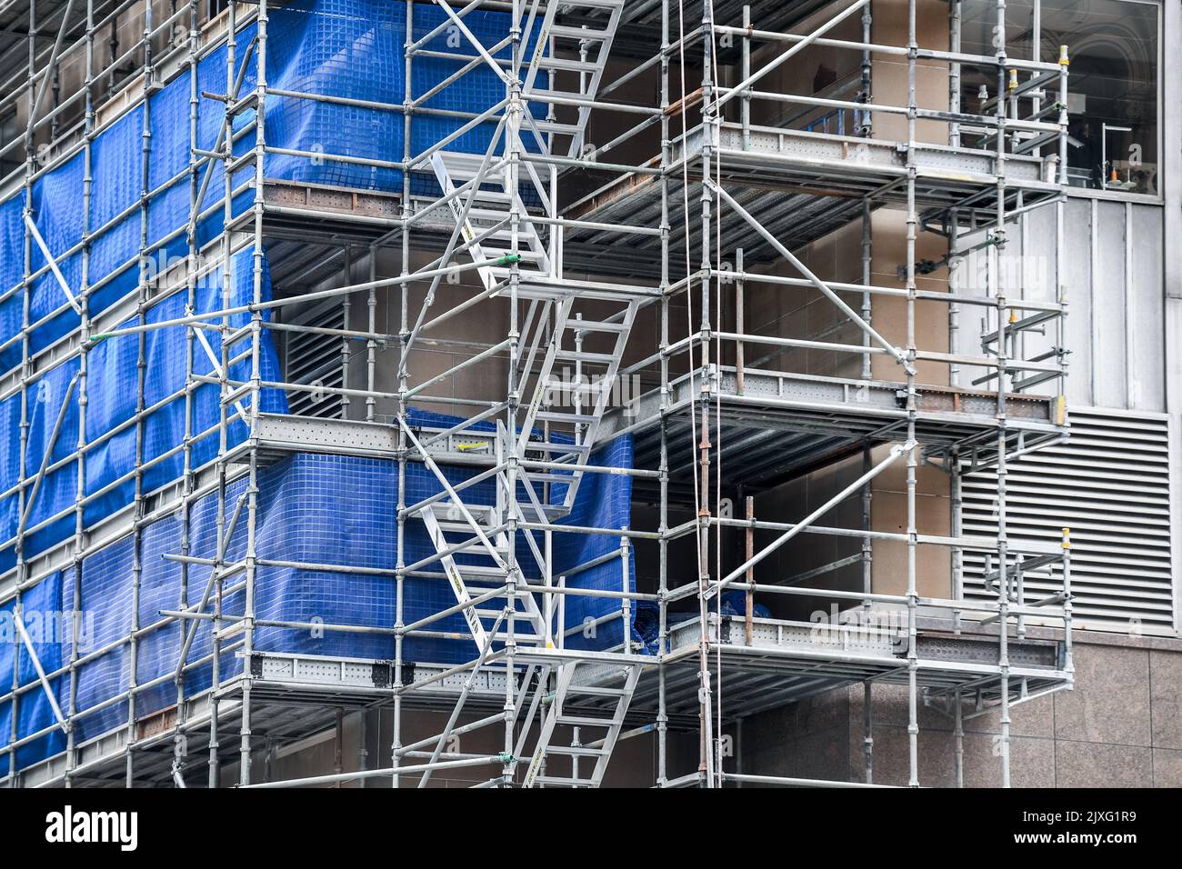 Building scaffold is seen in Sydney, Wednesday, May 2, 2018. (AAP Image ...