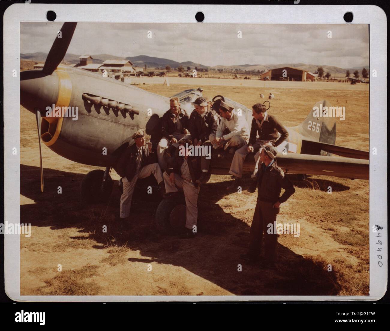 China....Curtiss P-40 Pilots Of The 26Th Fighter Squadron, 51St Fighter ...