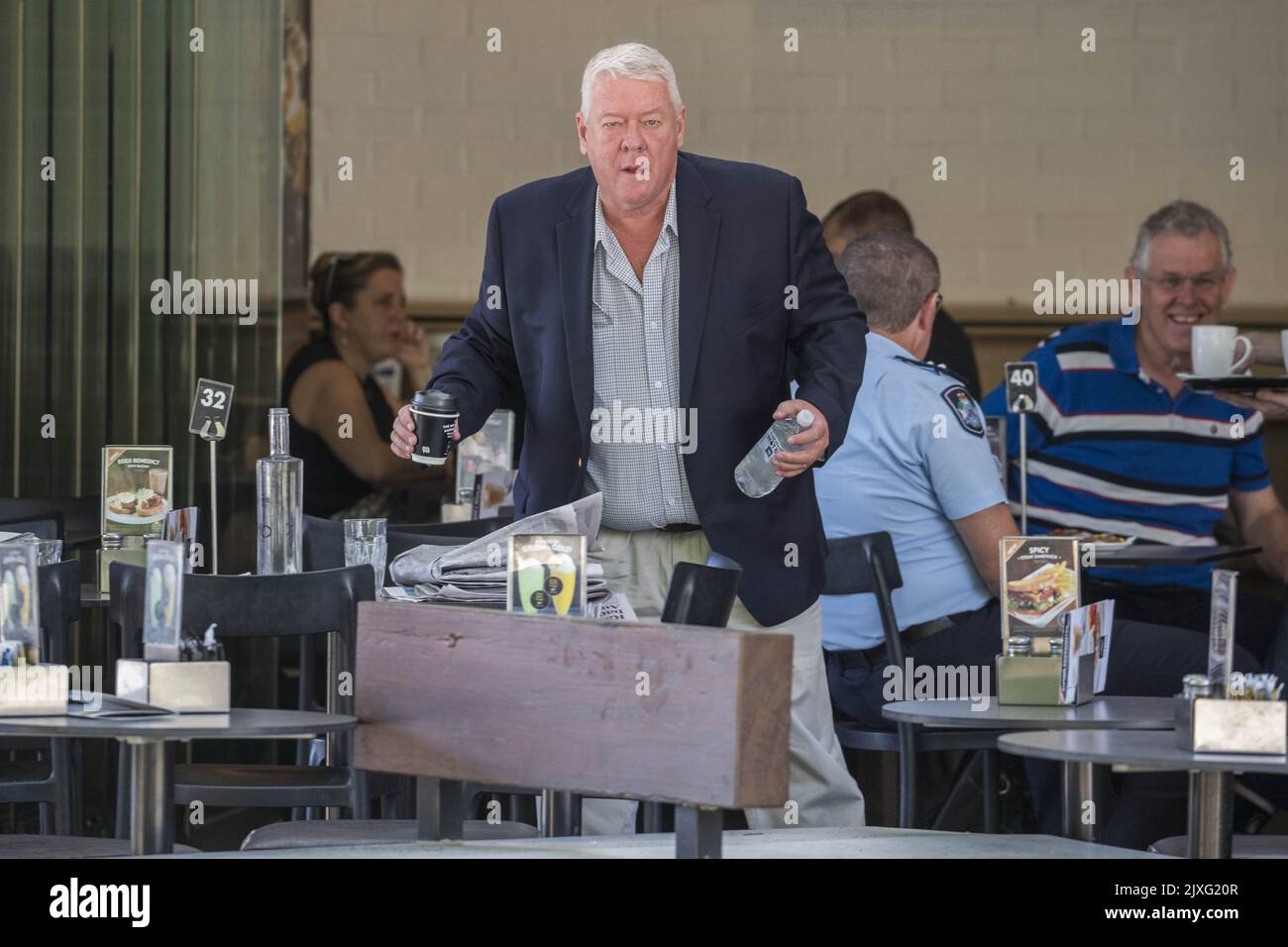 John Wagner outside the Supreme Court in Brisbane, Friday, May 4, 2018 ...