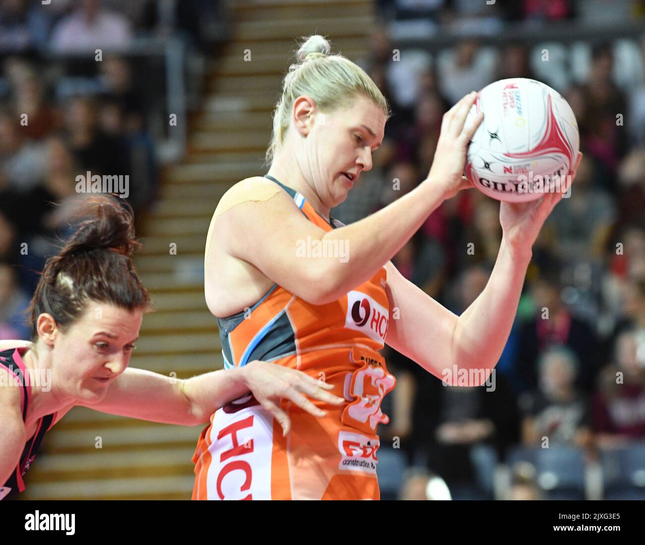 Kristina Brice of the Giants during the Round 2 Super Netball match ...