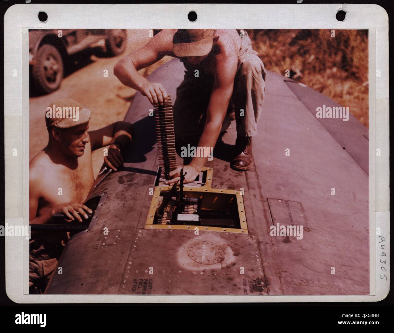 Cpl. Samuel Bossard And Cpl. Thomas A. Cahill Service Wing Guns Of A ...