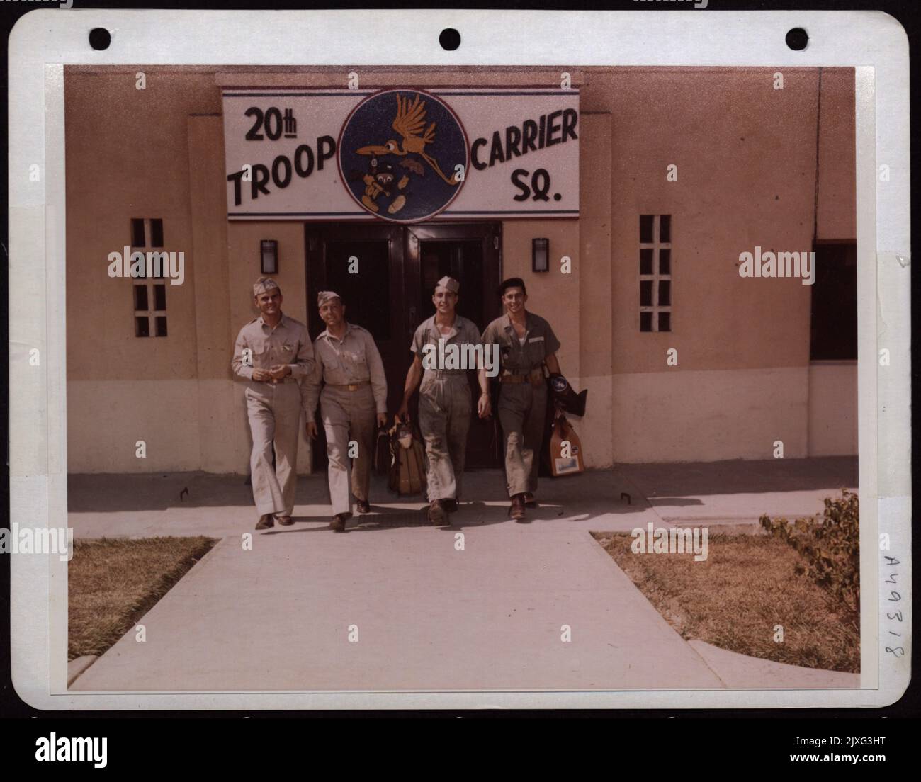 20Th Troop Carrier Crew Leaves Barracks For Morning Mission. Panama ...