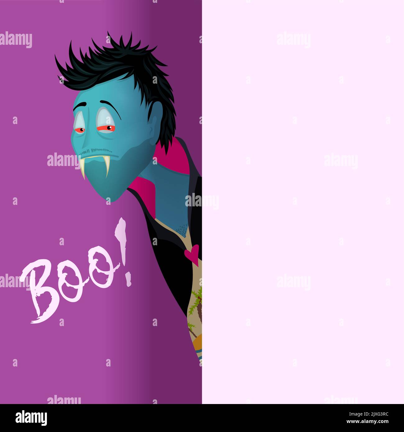 Cartoon happy vampire man Stock Vector Images - Alamy