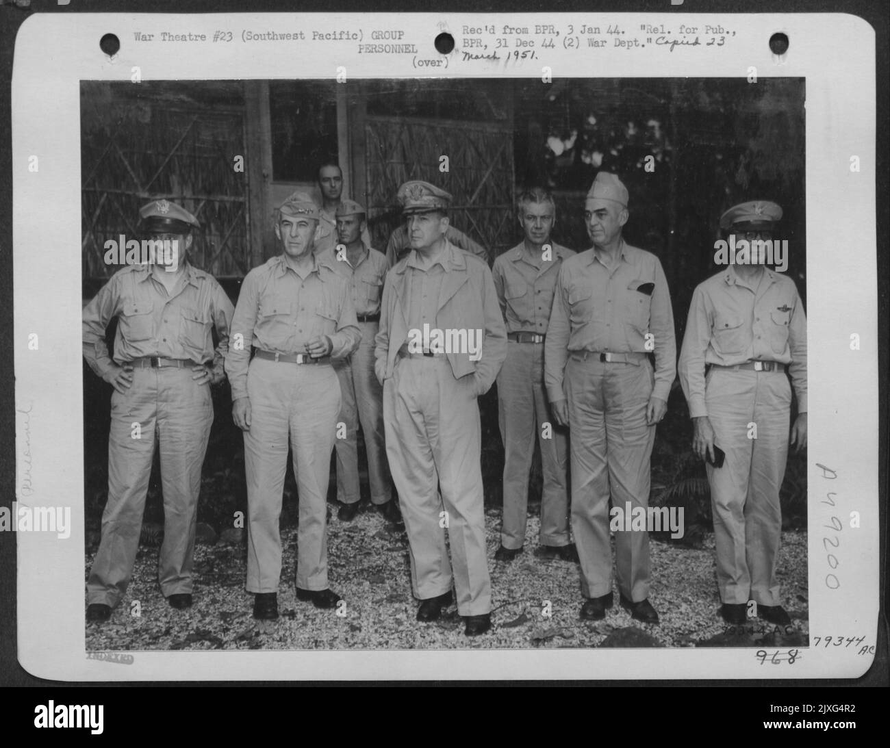 General Douglas Macarthur, Commander-In-Chief Of The Allied Forces In ...