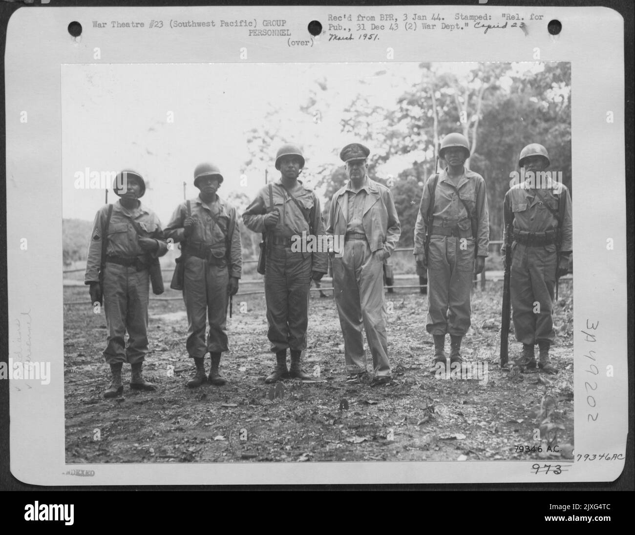 General Douglas Macarthur, Commander-In-Chief Of The Allied Forces In ...