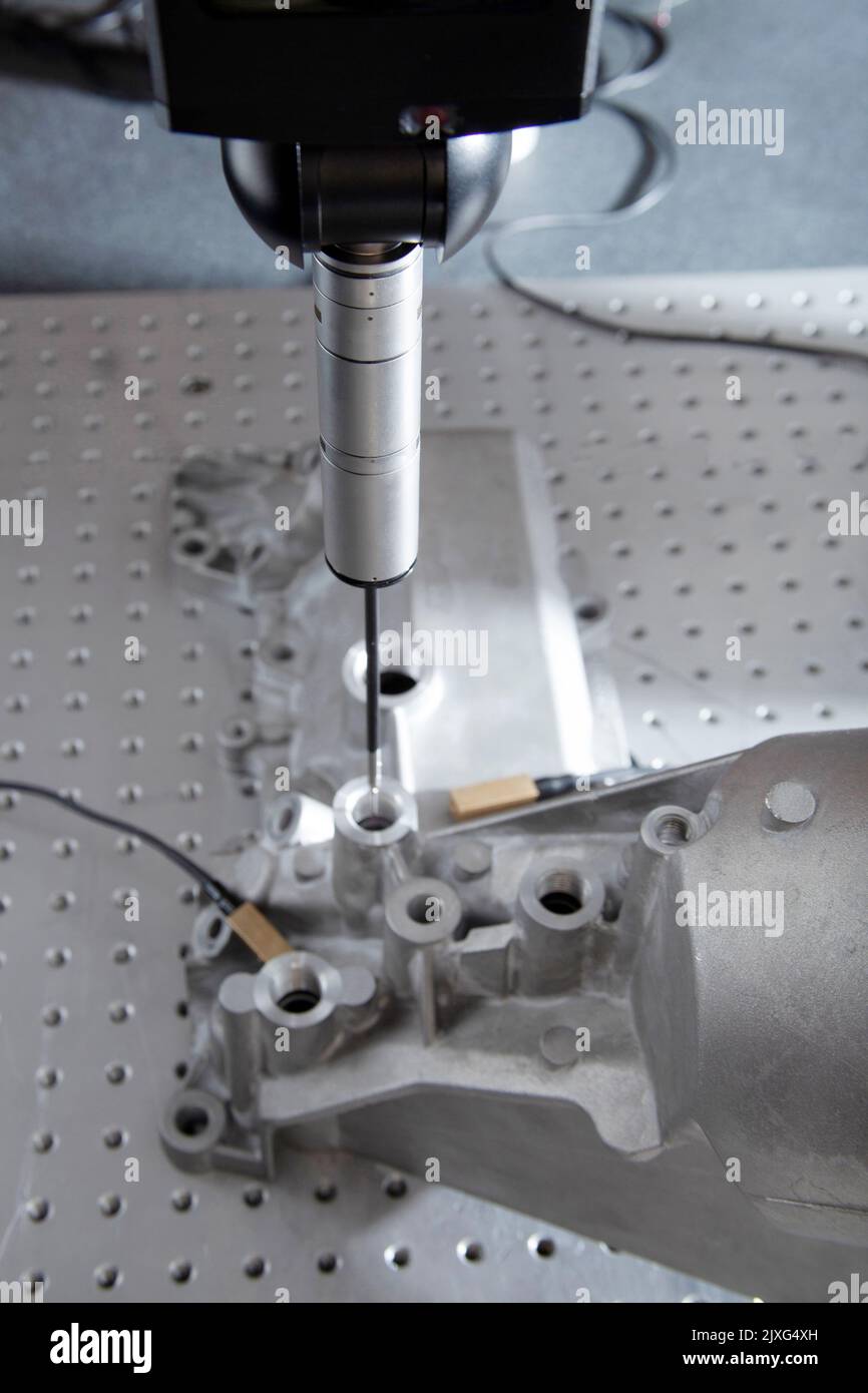 Precision Measuring Machine in Manufacturing Factory Stock Photo - Alamy