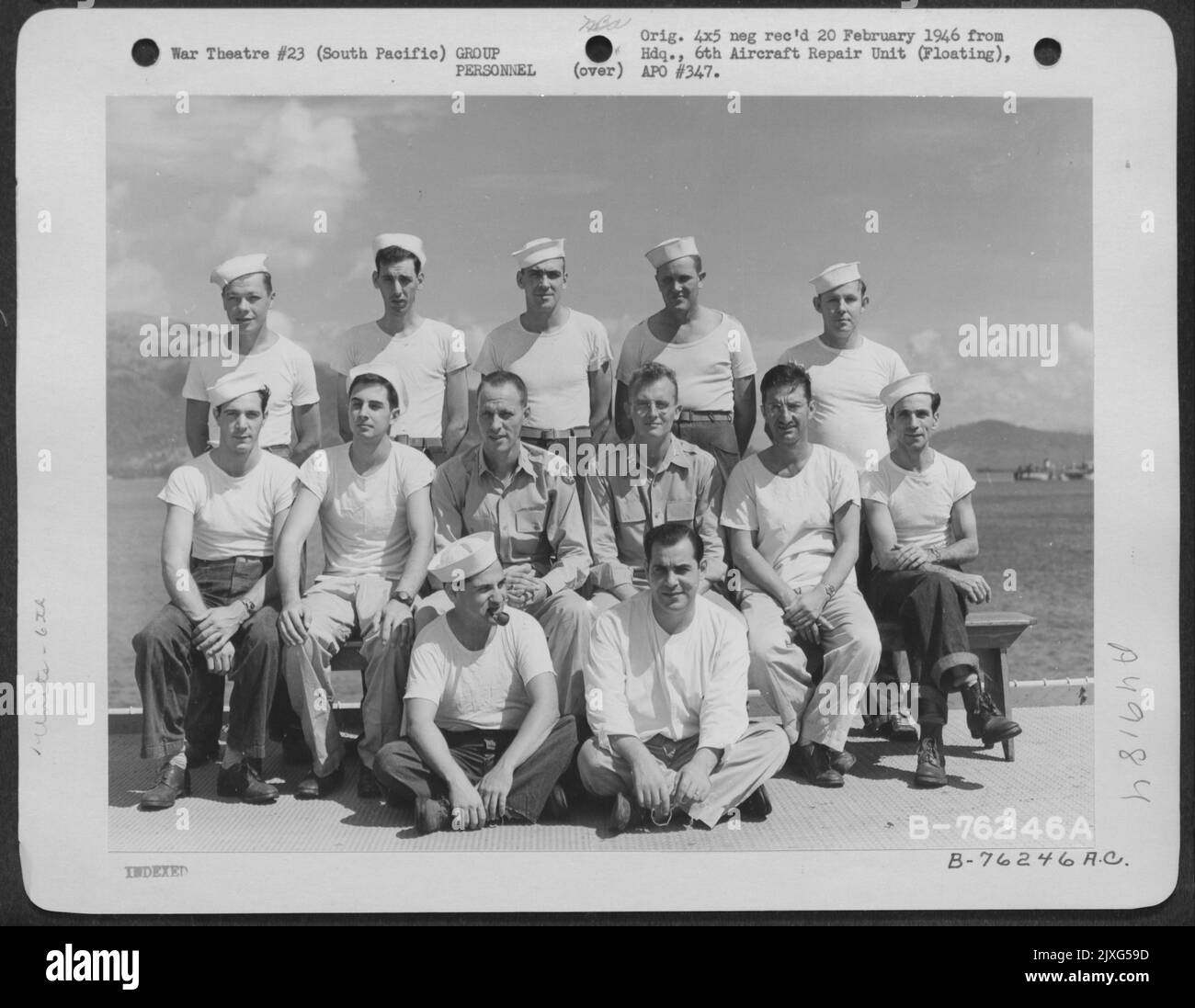 Medical, Special Service And Barber Personnel Of The 6Th Aircraft ...