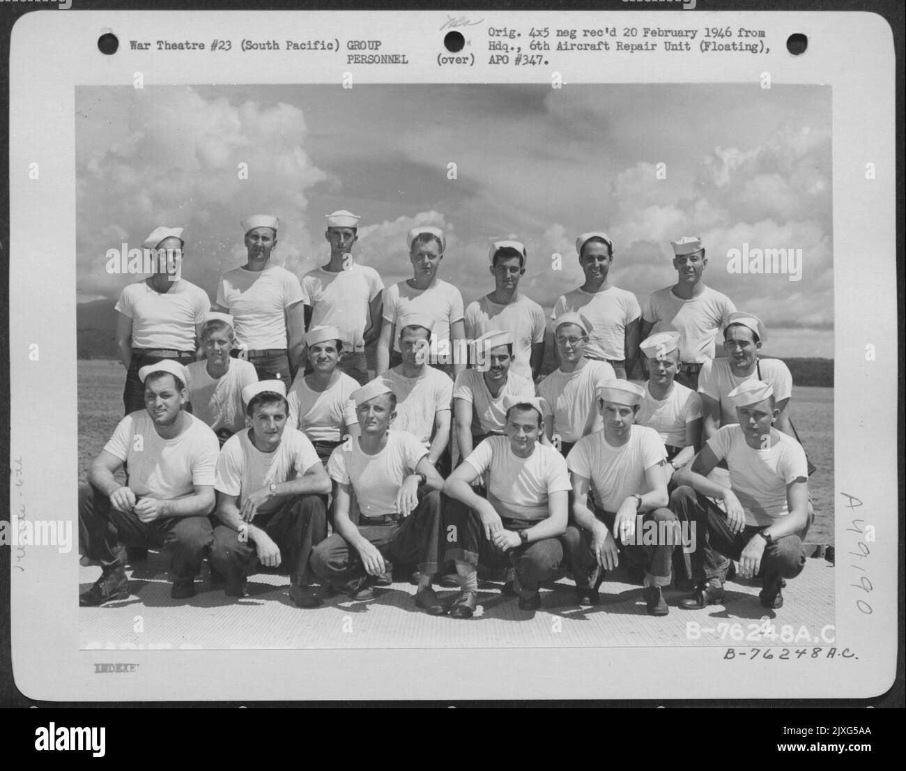 Instrument Section Personnel Of The 6Th Aircraft Repair Unit (Floating ...