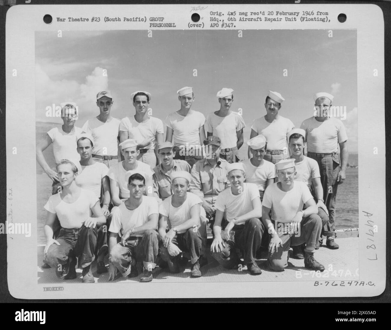 Transportaion Section Personnel Of The 6Th Aircraft Repair Unit ...