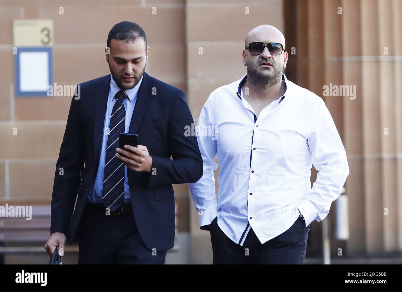 William Siryani arrives at the Darlinghurst court complex in Sydney ...