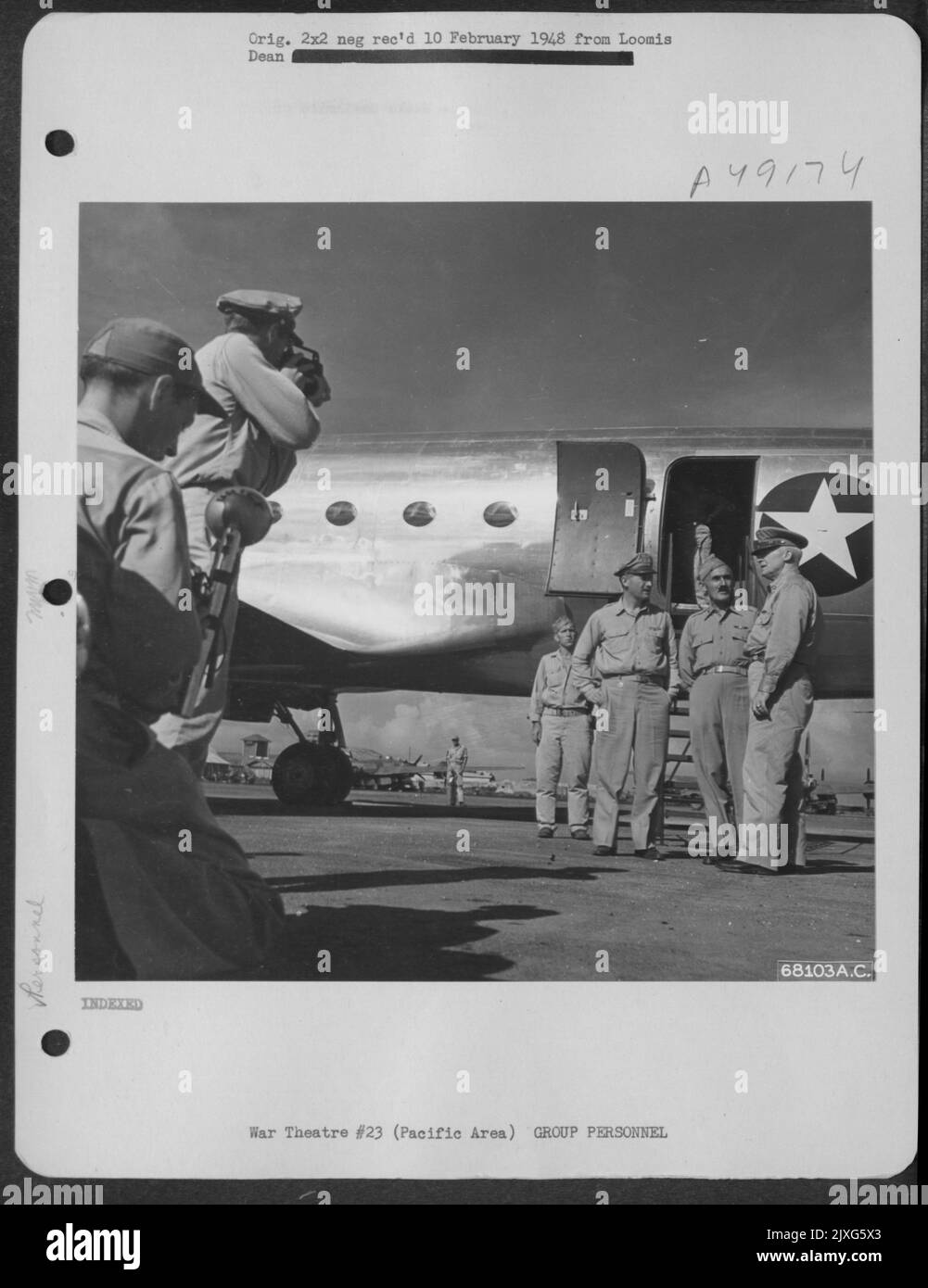 General Henry H. Arnold, Colonel Colonel Horace Weeks Shellmire, Brig ...