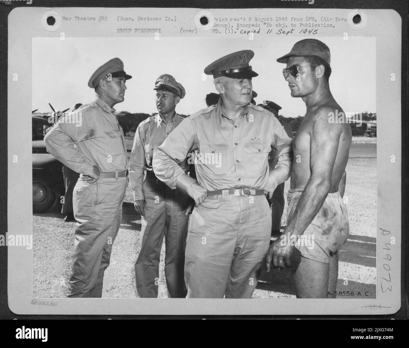 General Henry H. Arnold, Commanding General Of The Aaf, Discusses ...