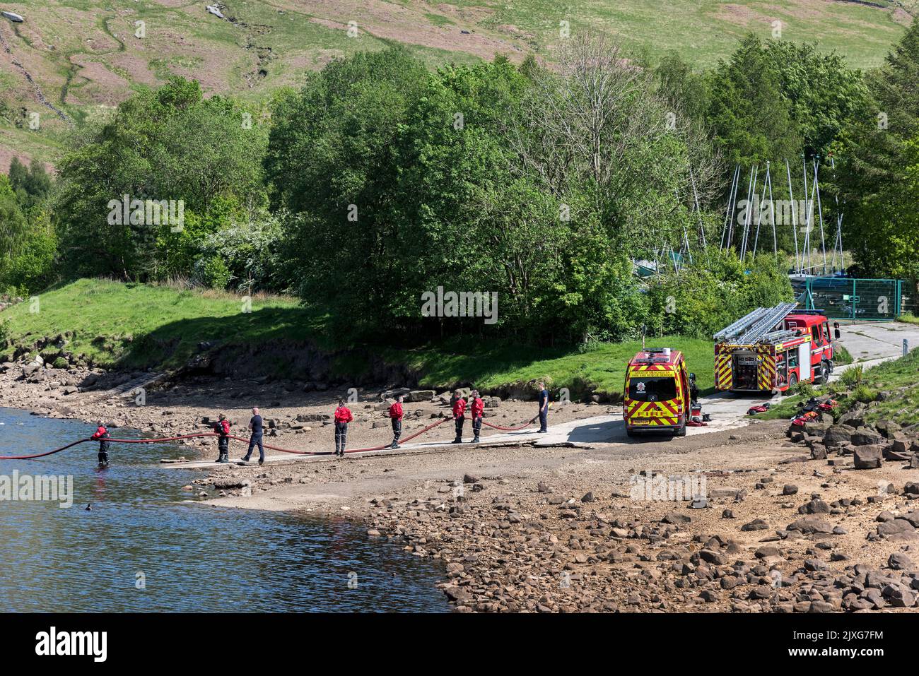 reater Manchester Fire and Rescue Service Stock Photo - Alamy