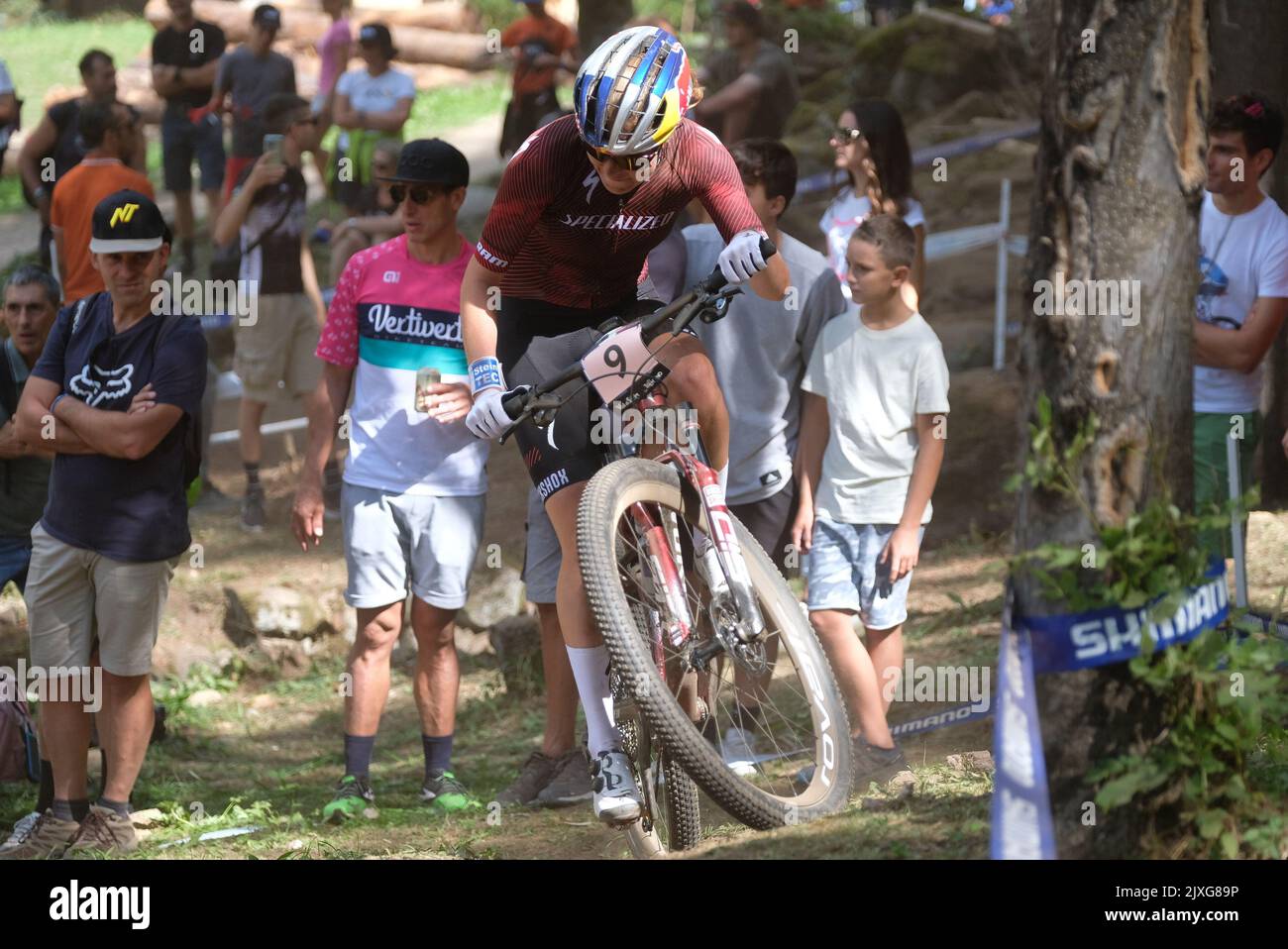 Val Di Sole, Italy. 04th Sep, 2022. (9) Laura Stigger (SUI) during UCI ...