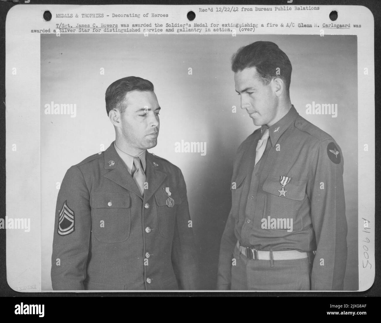 Mather Field... Immediate Release... Two Men Were Awarded Citations By ...